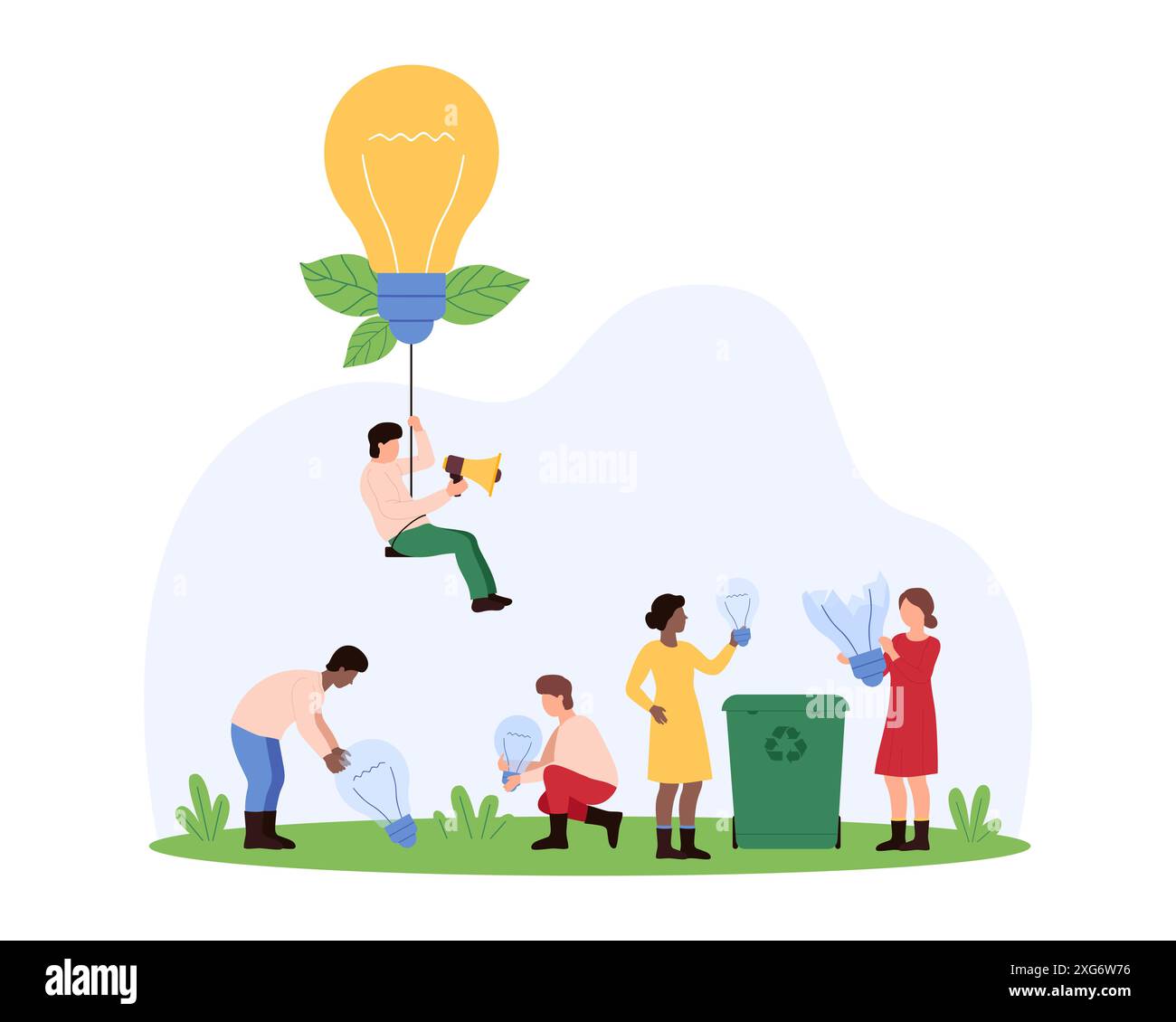 Solving problem process, teamwork to find answers and success idea ...