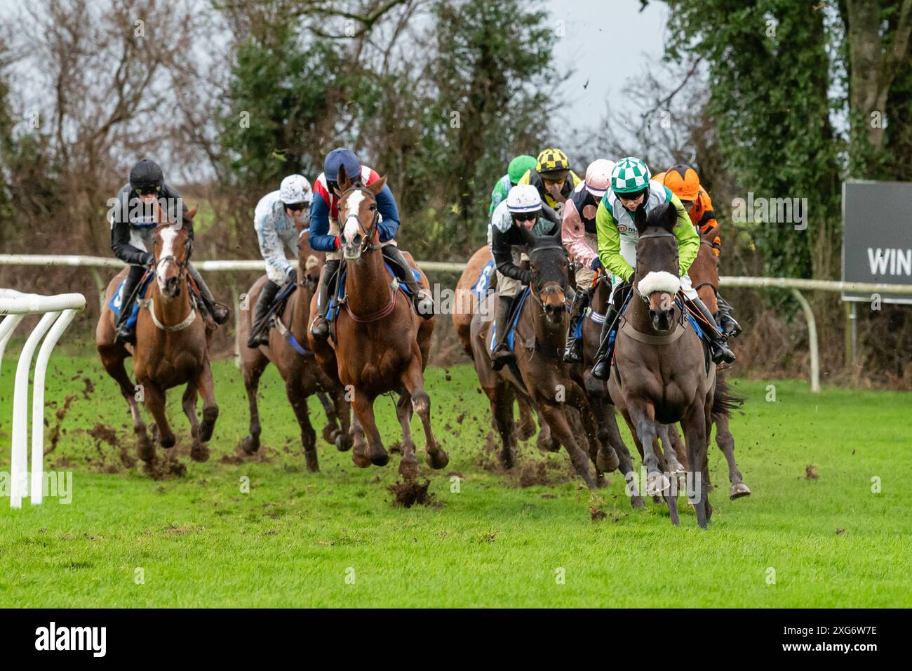 Third race at Wincanton, January 8th 2022 Stock Photo - Alamy