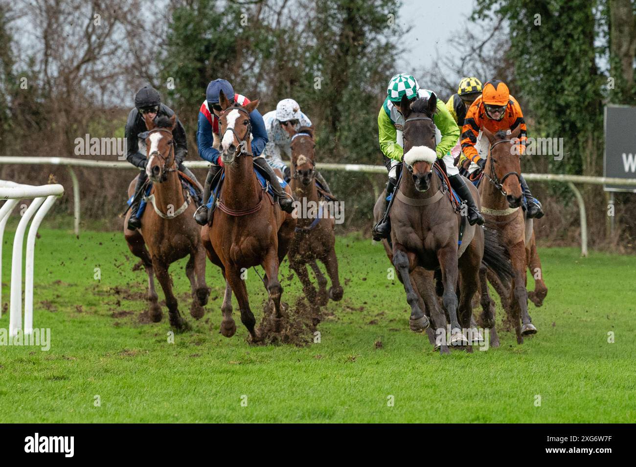 Third race at Wincanton, January 8th 2022 Stock Photo - Alamy