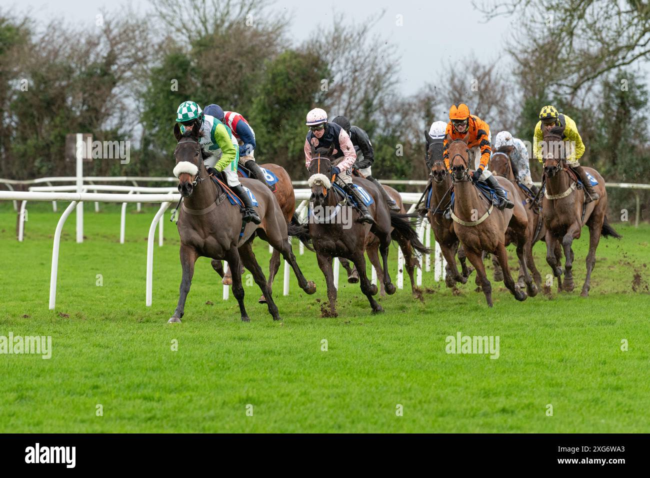 Third race at Wincanton, January 8th 2022 Stock Photo - Alamy