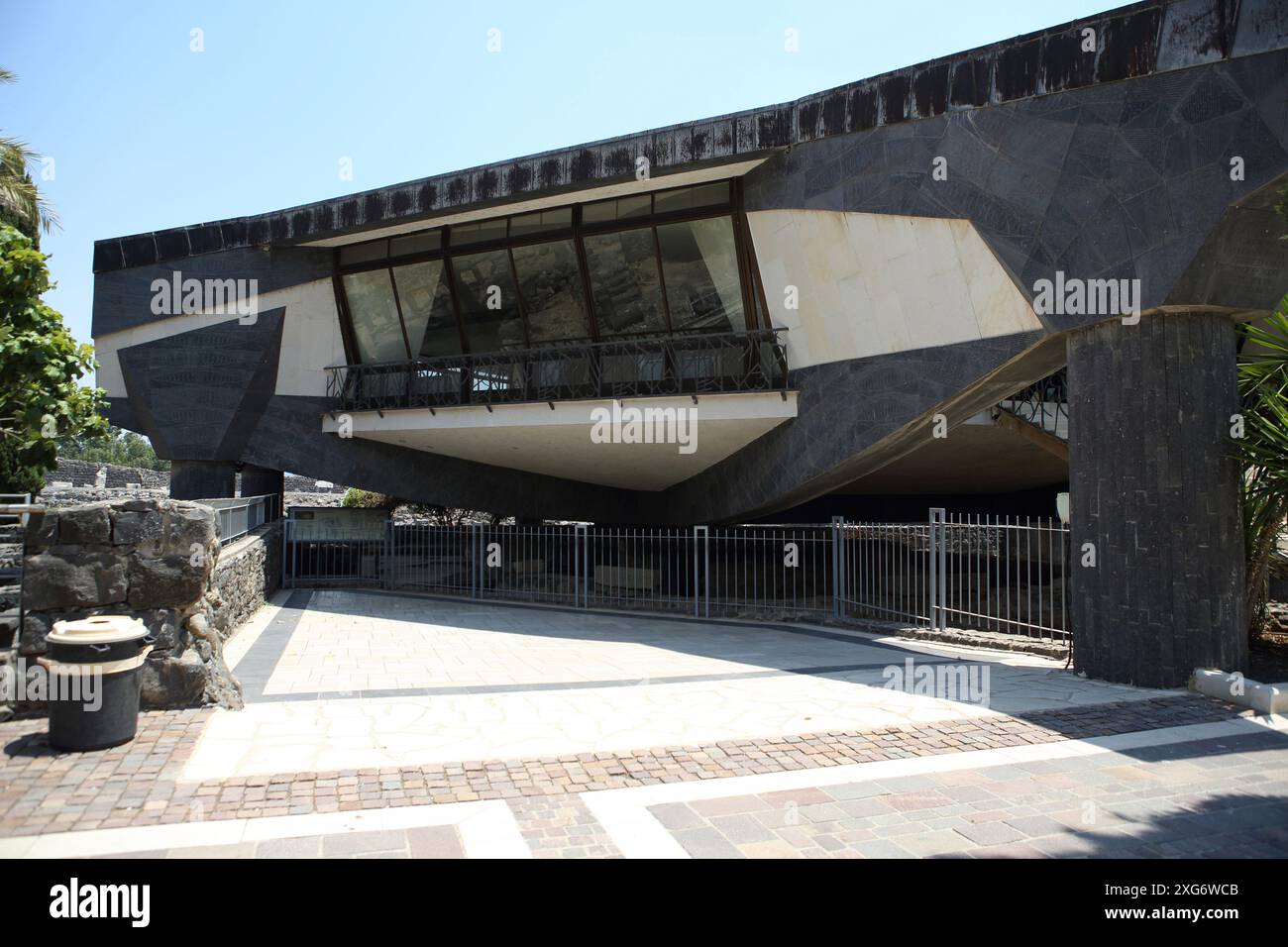 Church of the House of Saint Peter in Capernaum which was built in 1990 ...