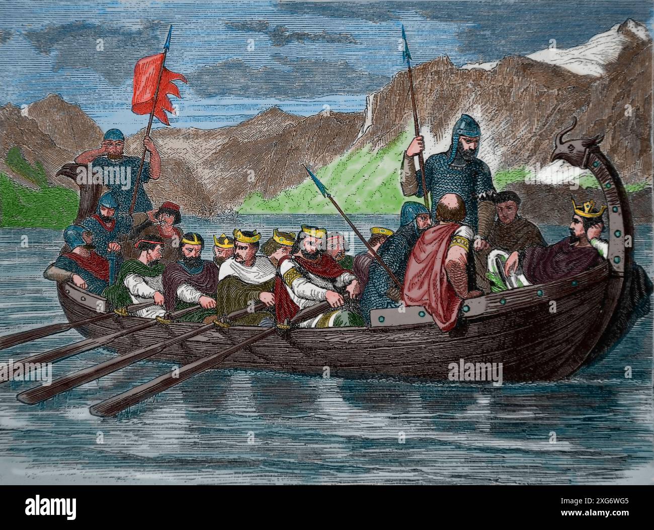 King and vassals medieval hi-res stock photography and images - Alamy