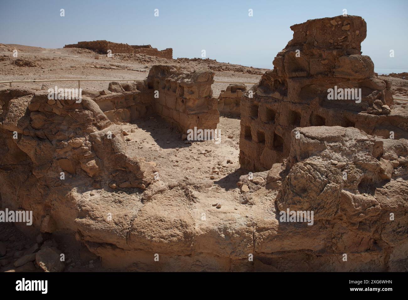 Ruins of the Round Columbarium tower, a dove cot, doves were raised on ...