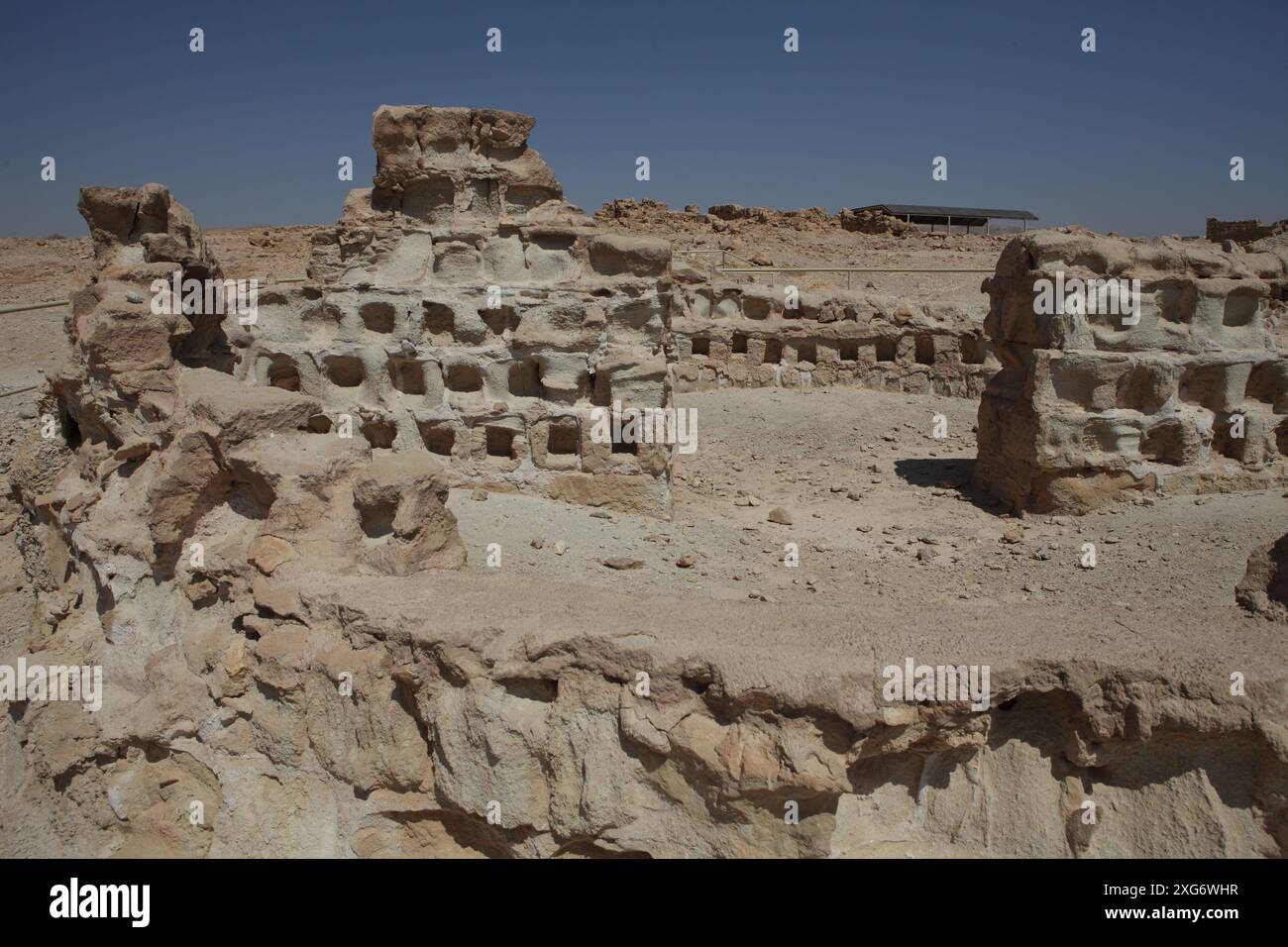 Ruins of the Round Columbarium tower, a dove cot, doves were raised on ...