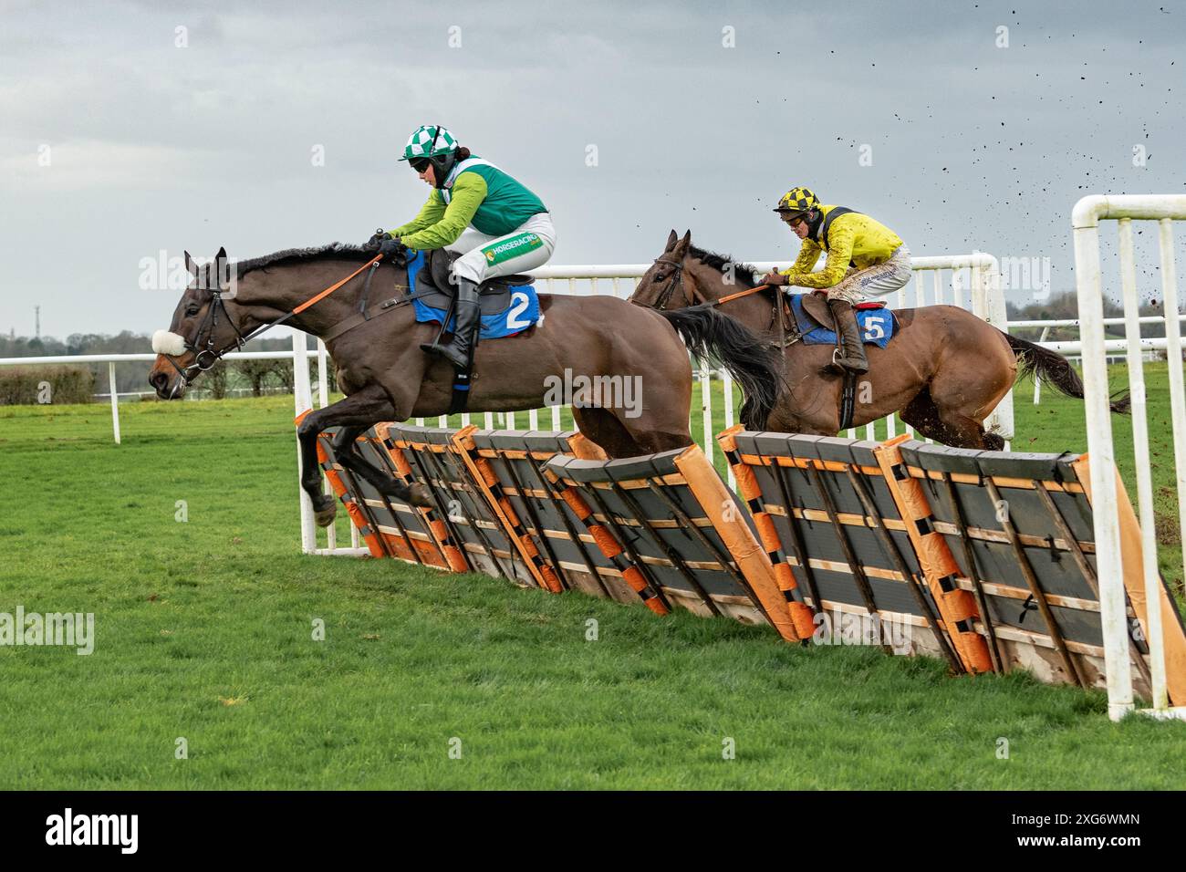 Third race at Wincanton, January 8th 2022 Stock Photo - Alamy