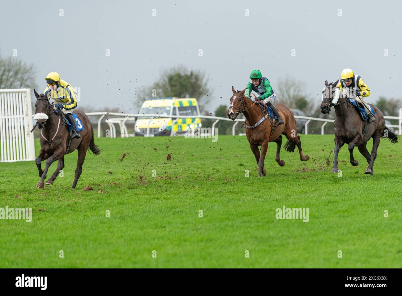Fourth race at Wincanton January 8th 2022 Stock Photo - Alamy