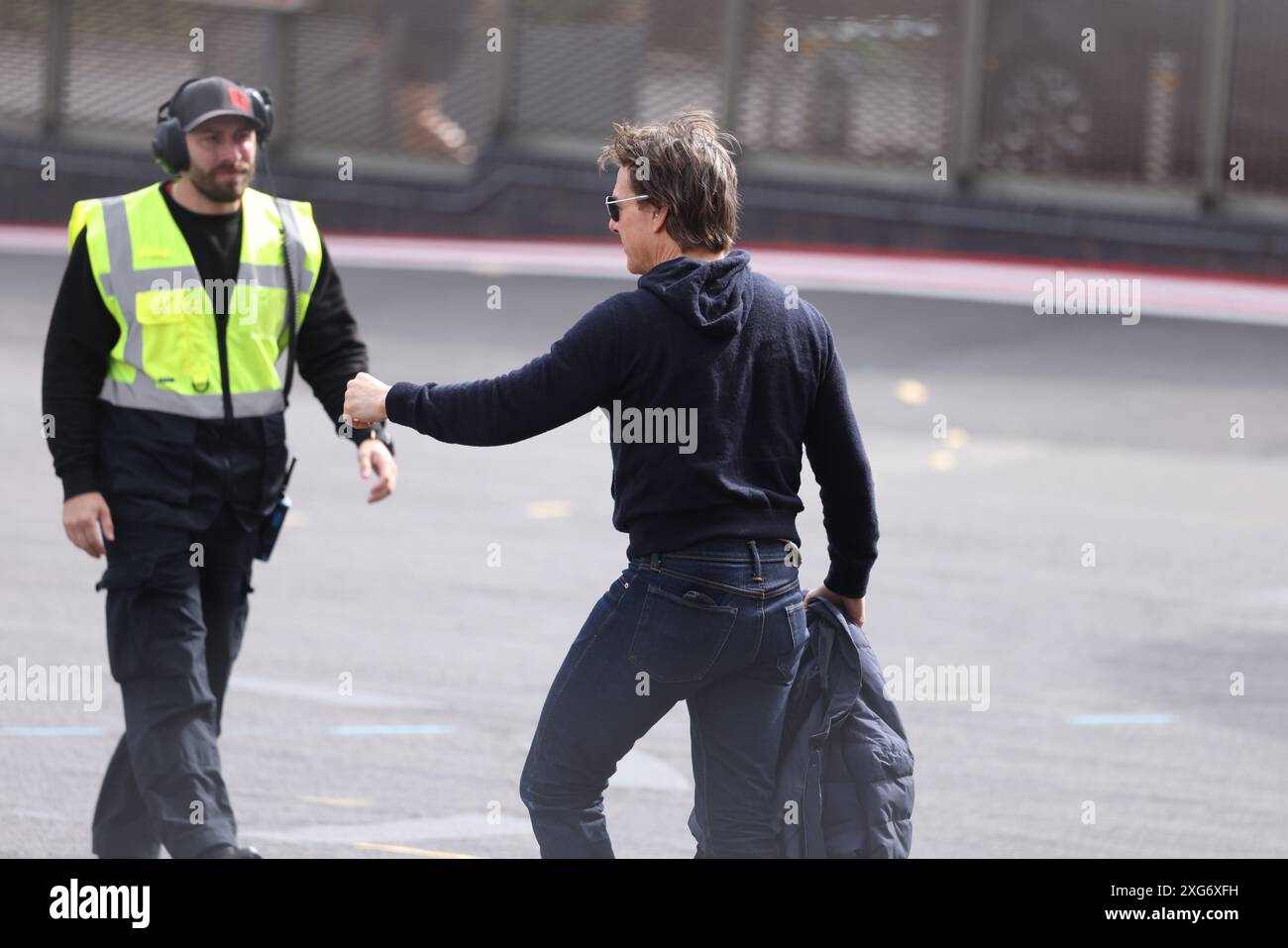 London 7th July 2024 Tom Cruise and Christopher MacQuarrie (Director ...