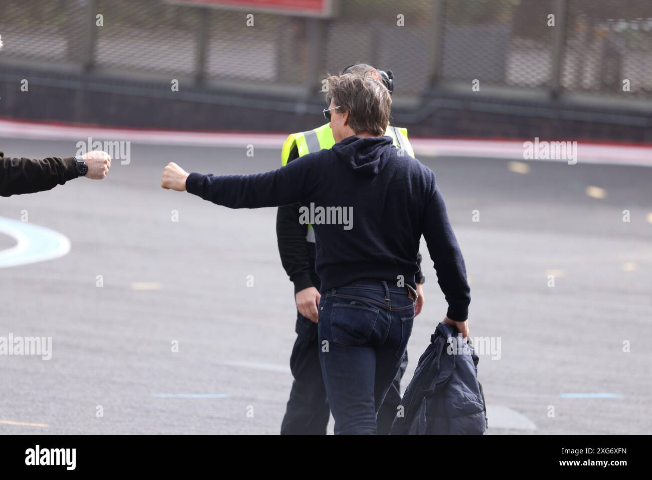 London 7th July 2024 Tom Cruise and Christopher MacQuarrie (Director ...