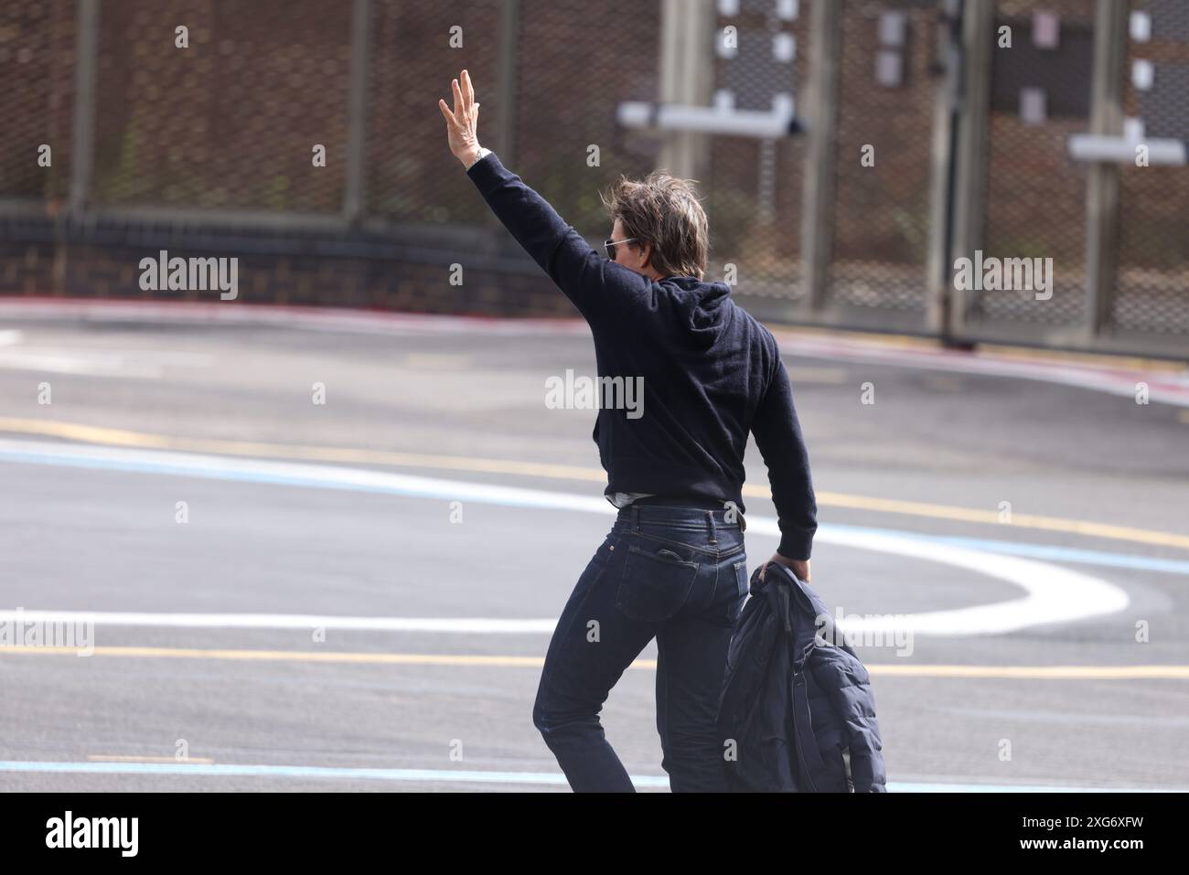 London 7th July 2024 Tom Cruise and Christopher MacQuarrie (Director ...
