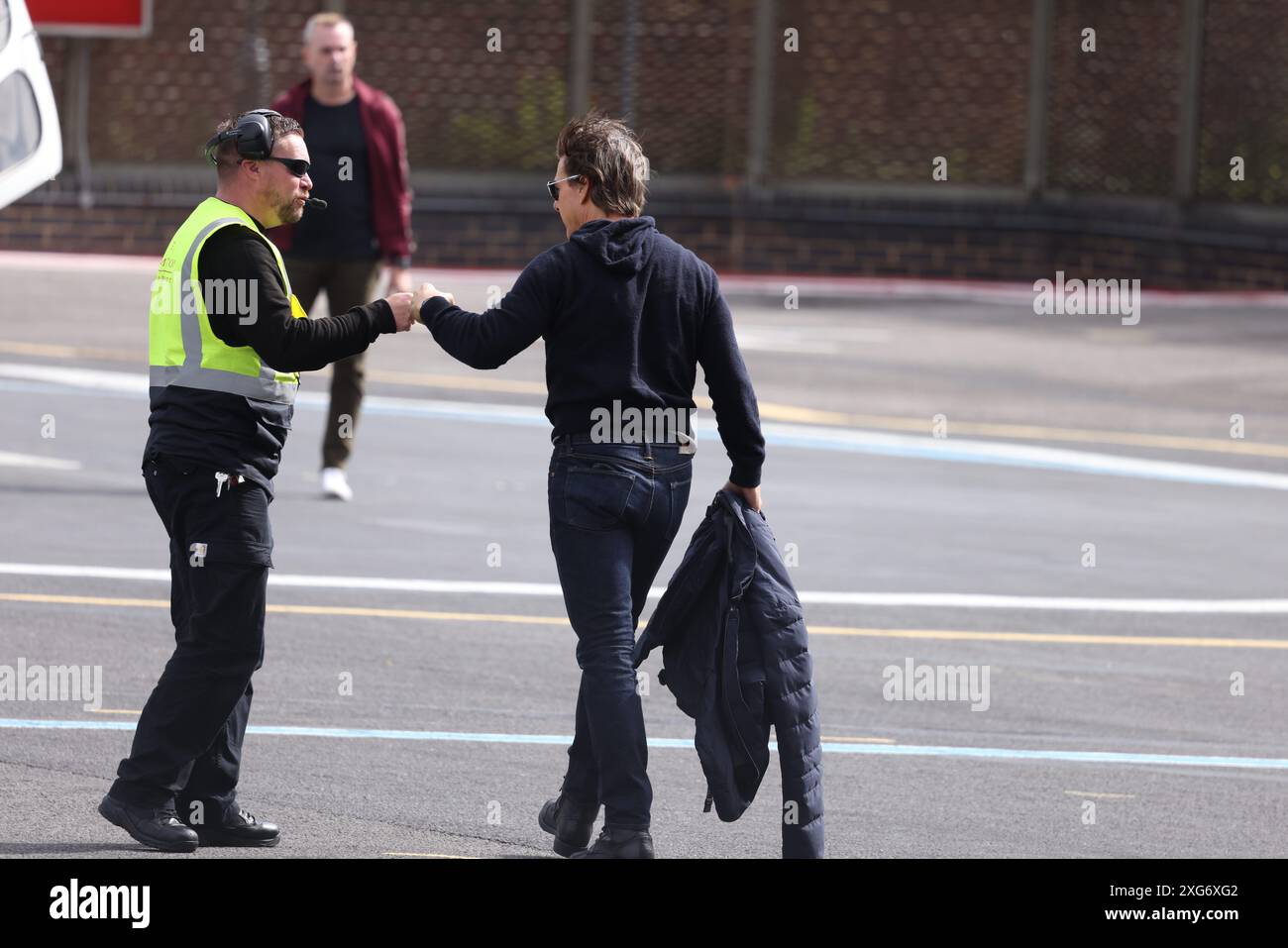 London 7th July 2024 Tom Cruise and Christopher MacQuarrie (Director ...