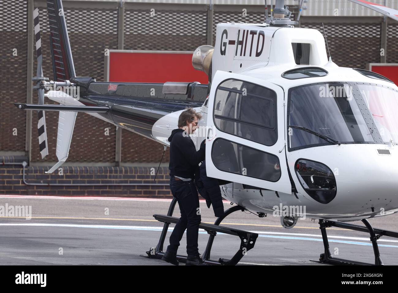 London 7th July 2024 Tom Cruise and Christopher MacQuarrie (Director ...