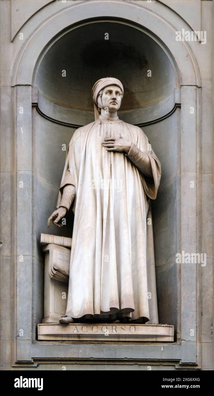 Statue of accorso hi-res stock photography and images - Alamy