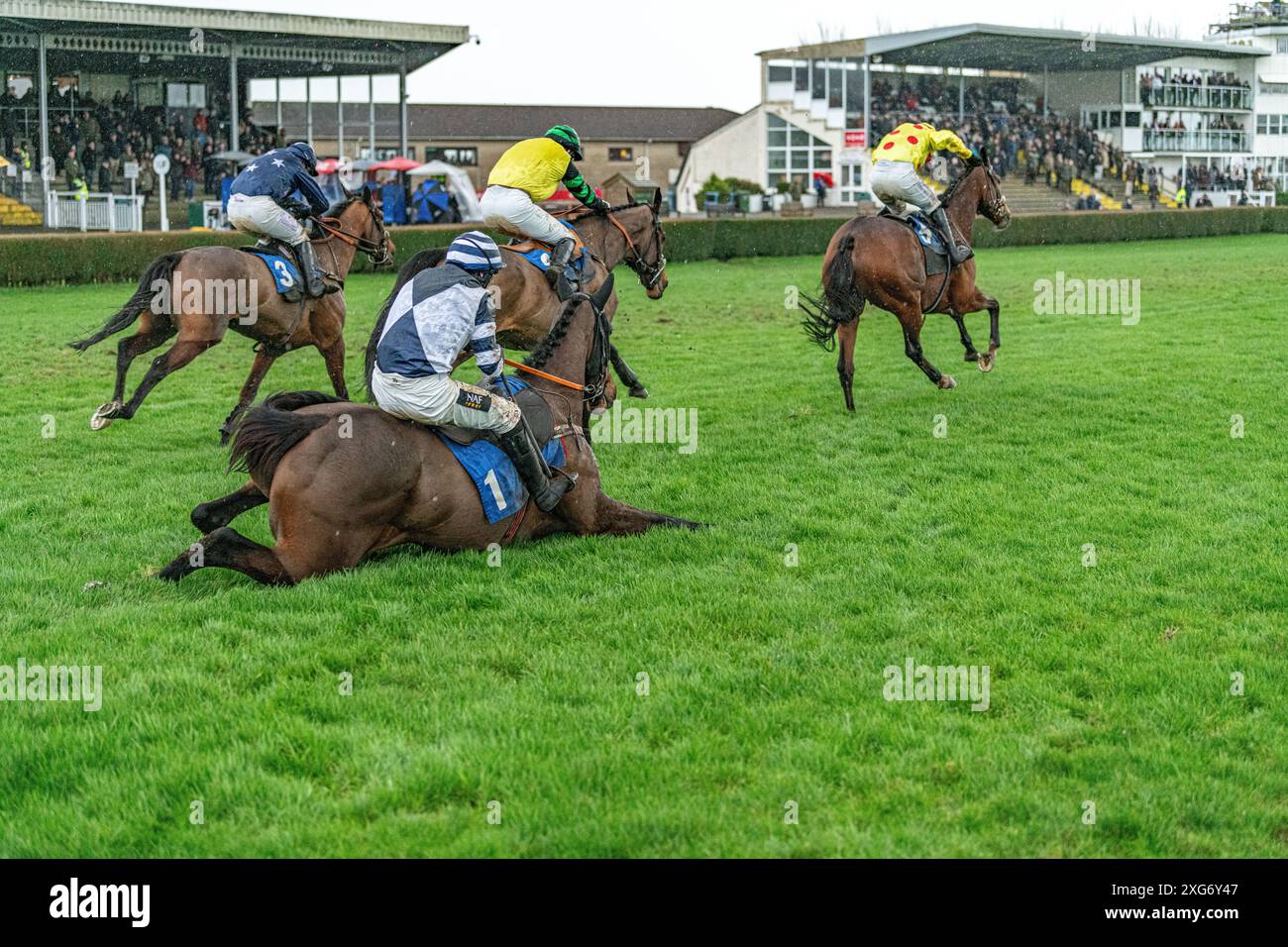 Fifth race at Wincanton, January 8th 2022 Stock Photo - Alamy