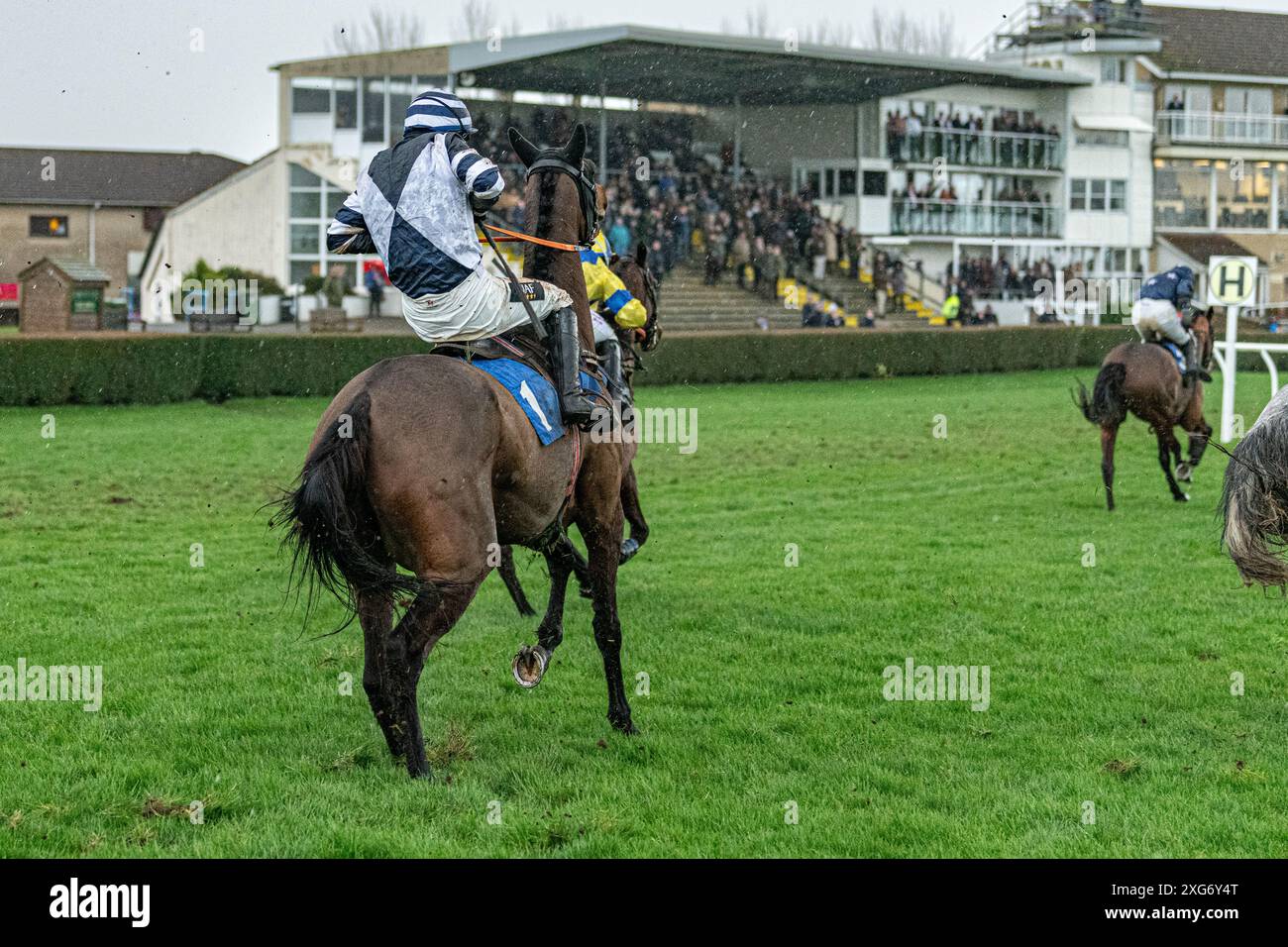 Fifth race at Wincanton, January 8th 2022 Stock Photo - Alamy