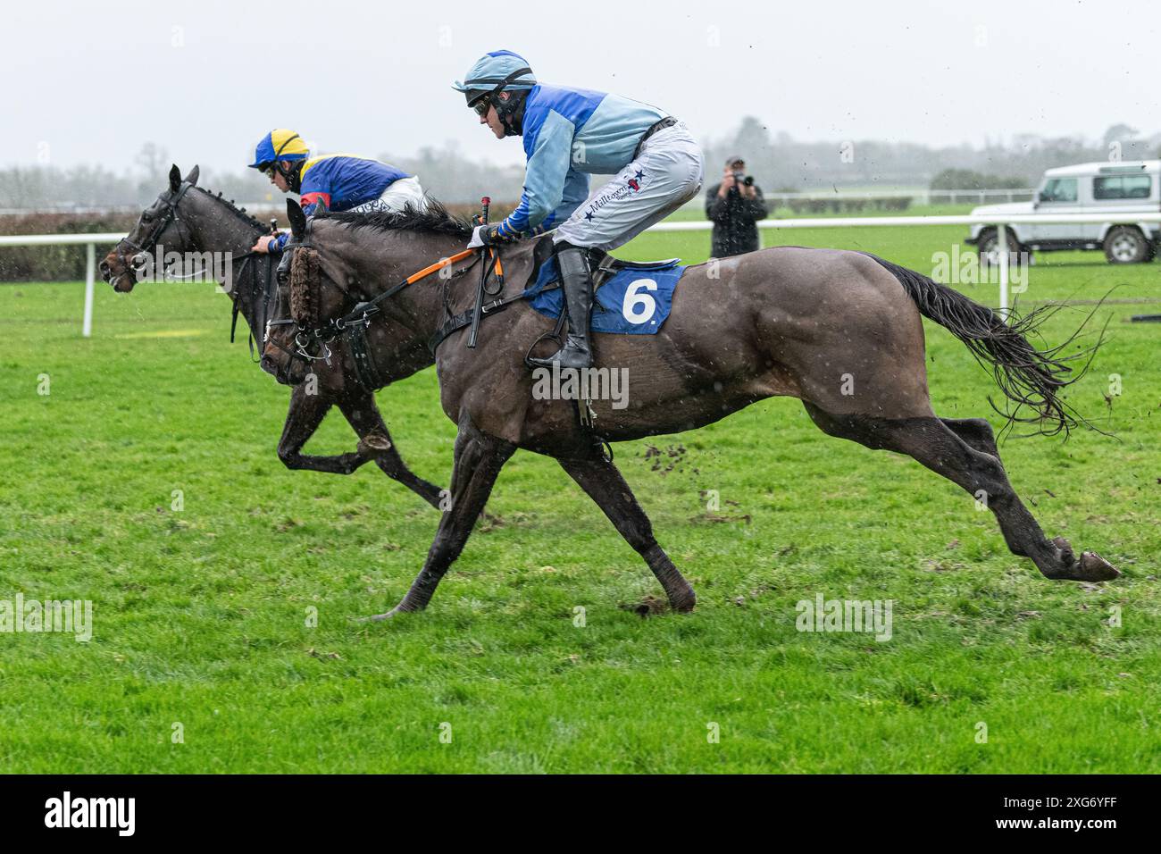 Wincanton races, Sixth race, January 8th 2022 Stock Photo - Alamy