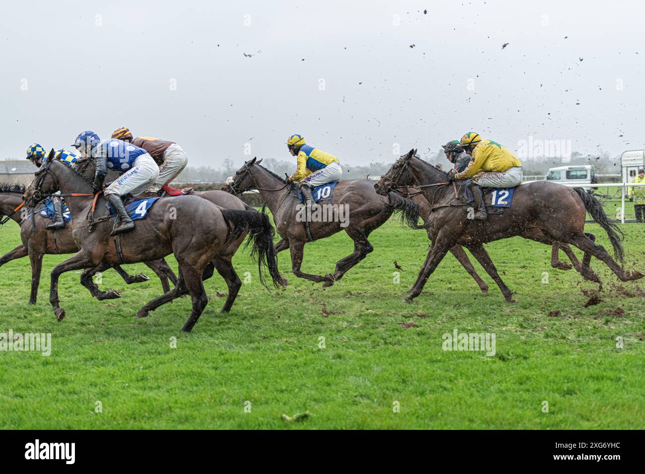 Wincanton races, Sixth race, January 8th 2022 Stock Photo - Alamy