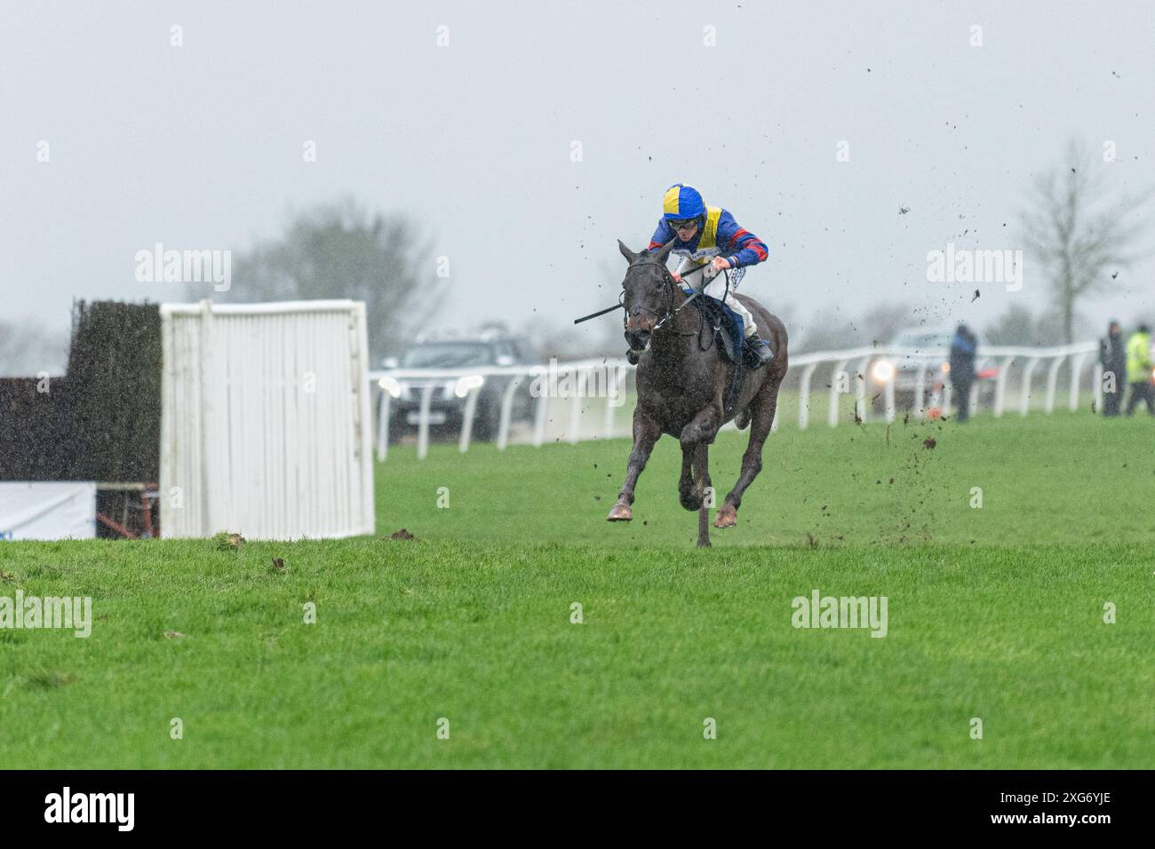 Wincanton races, Sixth race, January 8th 2022 Stock Photo - Alamy