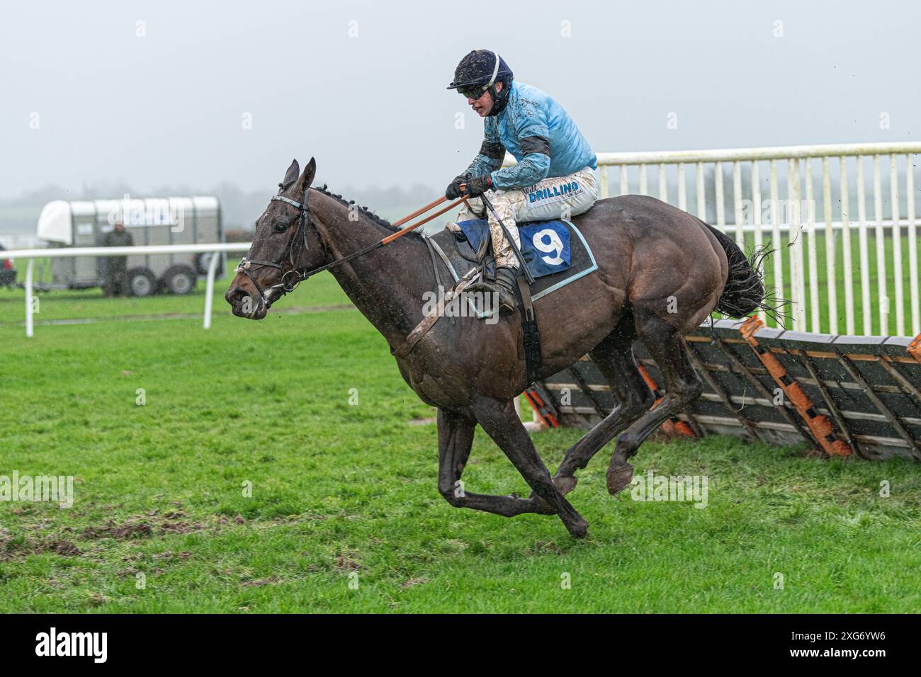 Wincanton races, Sixth race, January 8th 2022 Stock Photo - Alamy