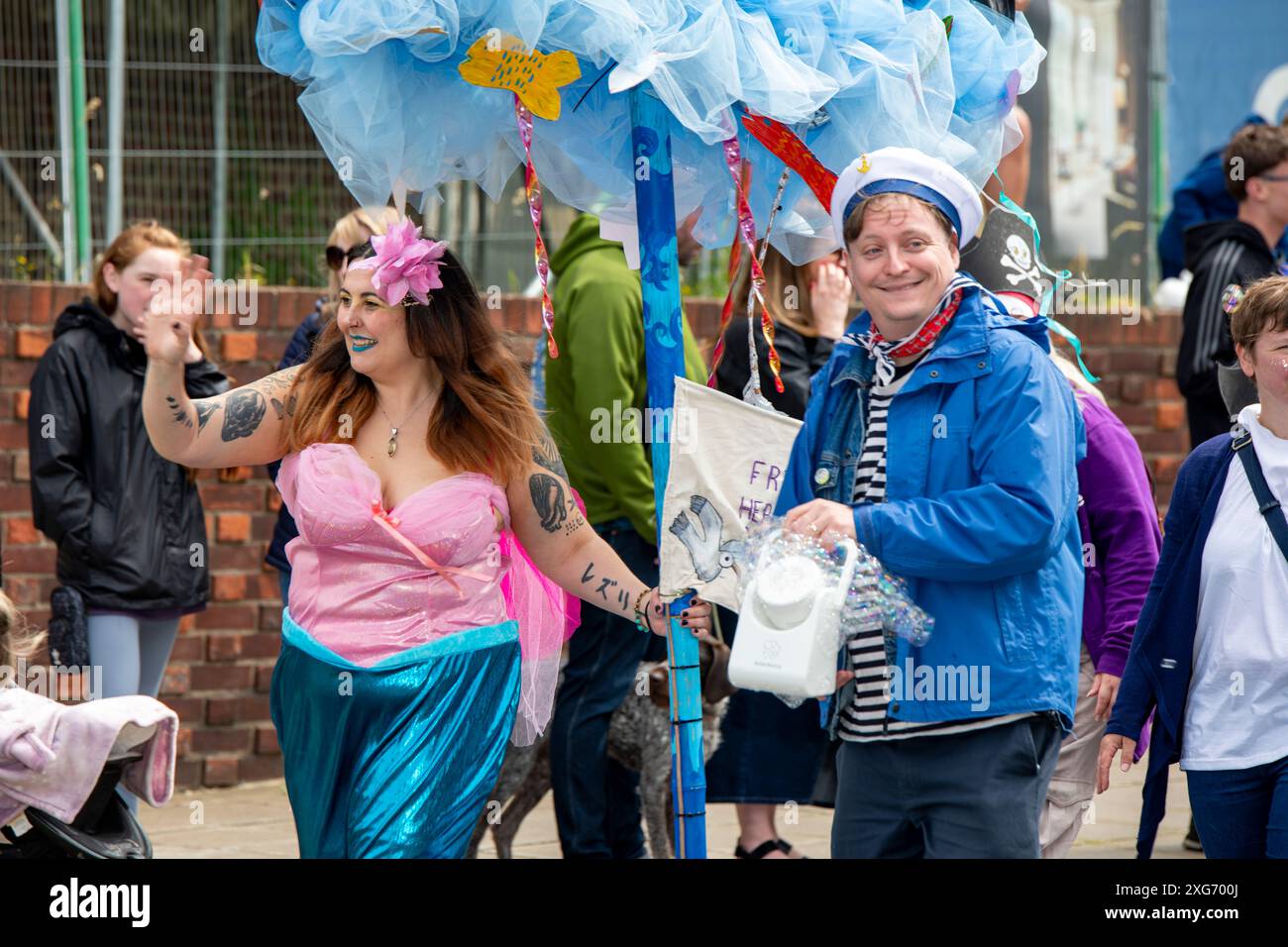 South Shields Summer parade Stock Photo - Alamy