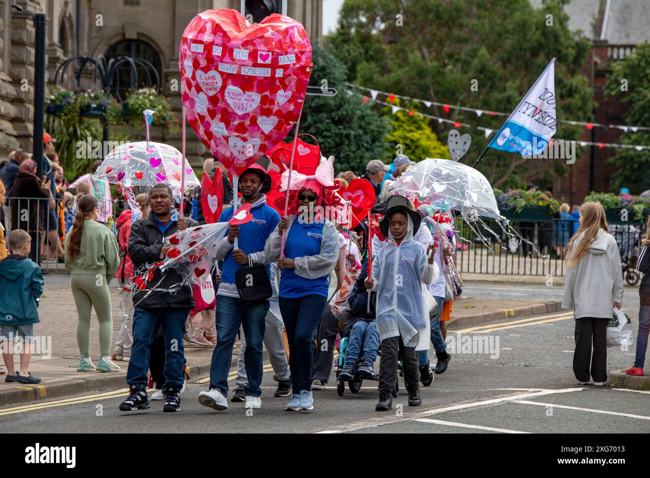 South Shields Summer parade Stock Photo - Alamy