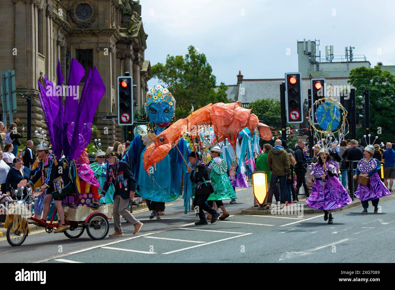 South Shields Summer parade Stock Photo - Alamy