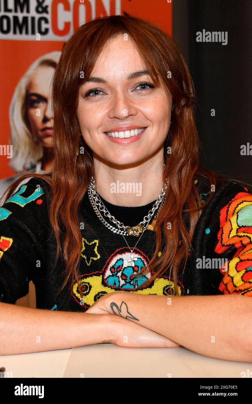 Jess Bush auf der German Film Comic Con Babelsberg im Filmpark ...