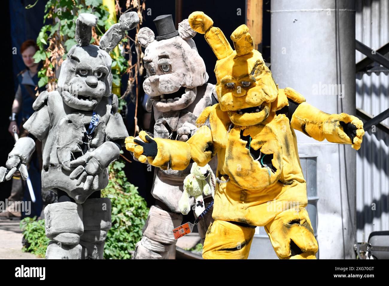 Cosplayer auf der German Film Comic Con Babelsberg im Filmpark ...