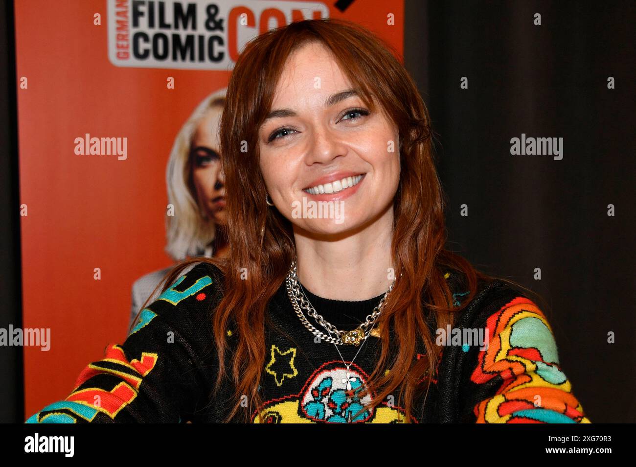 Jess Bush auf der German Film Comic Con Babelsberg im Filmpark ...