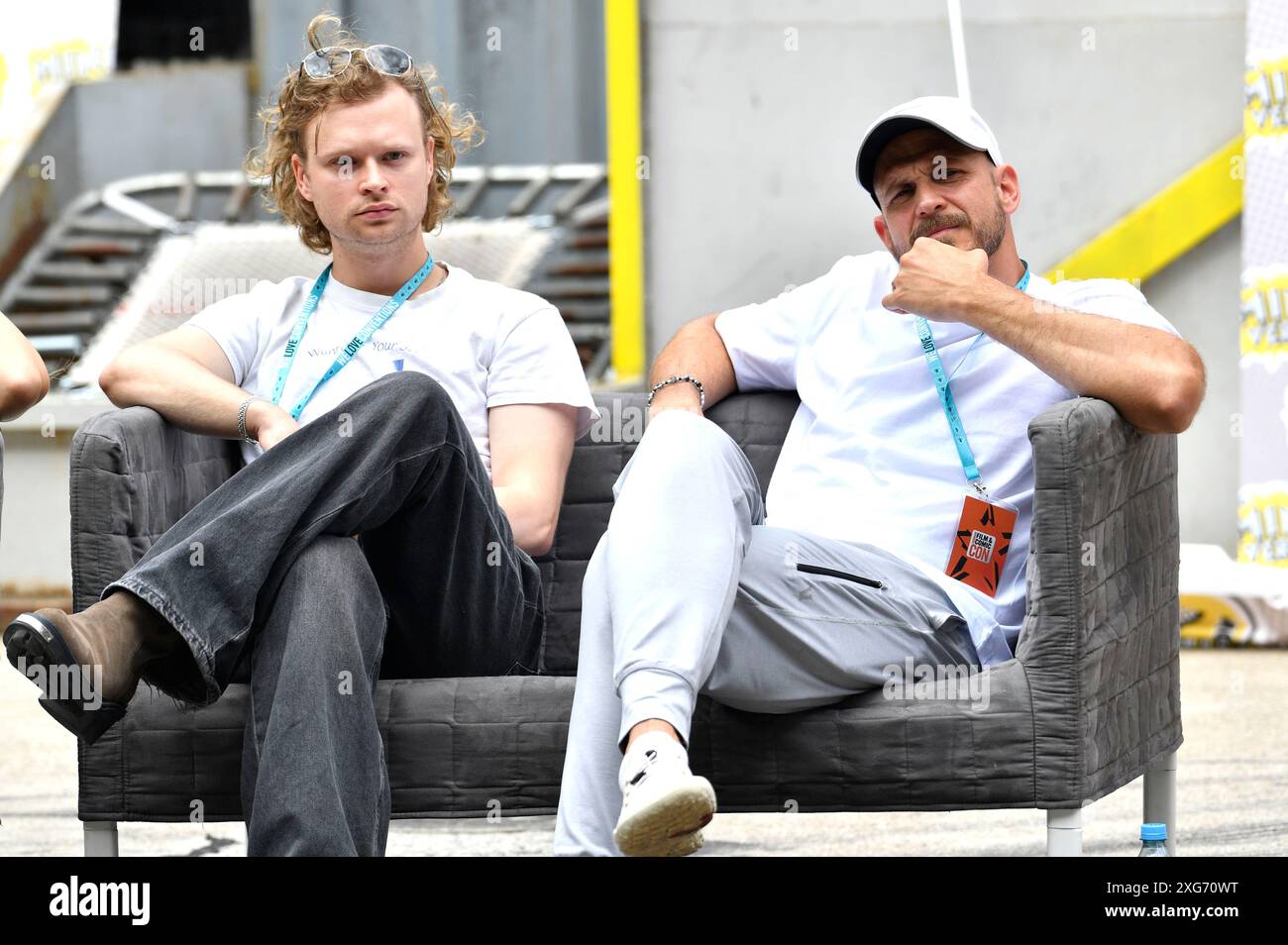 Edwin Endre und Gustaf Skarsgard auf der German Film Comic Con ...