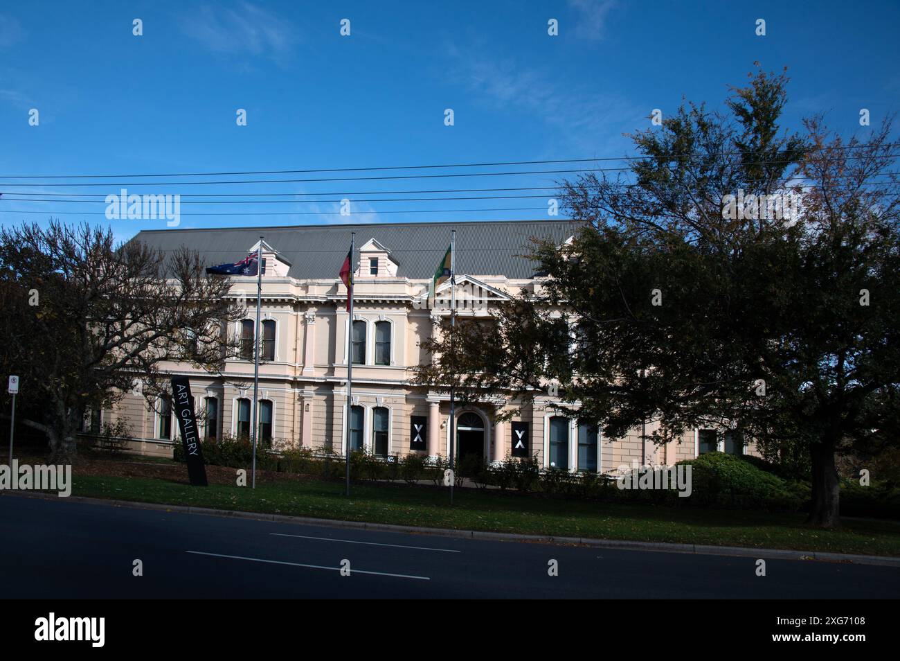 The Queen Victoria Museum & Art Gallery in the Royal Park in Launceston ...