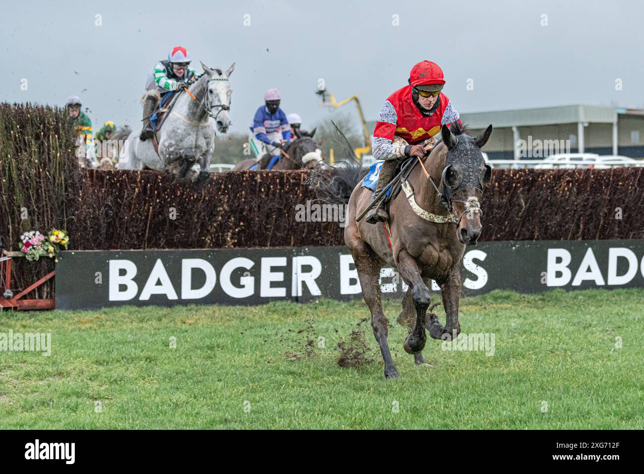 Seventh race at Wincanton, January 8th 2022 Stock Photo - Alamy