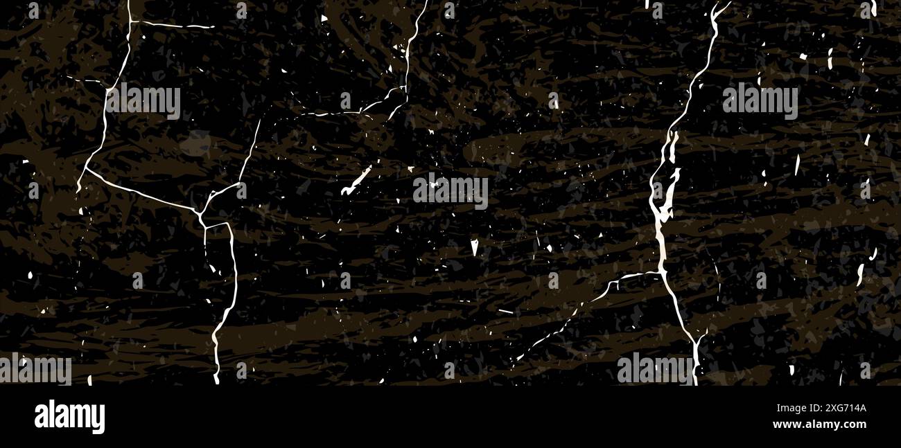 Marble black slab white splashes and lines texture on stone, vector ...