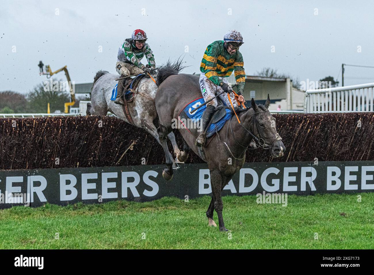 Seventh race at Wincanton, January 8th 2022 Stock Photo - Alamy
