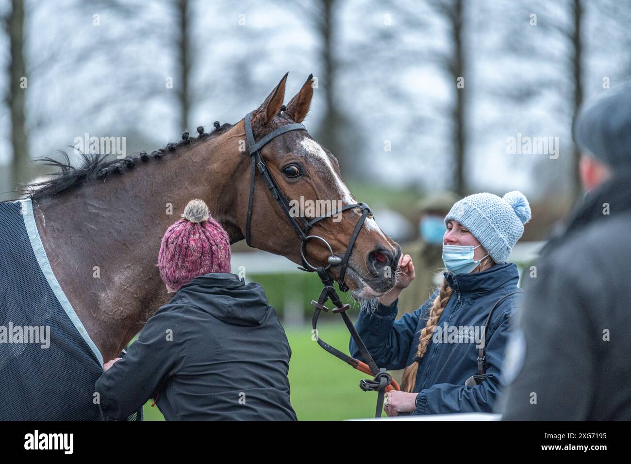Seventh race at Wincanton, January 8th 2022 Stock Photo - Alamy