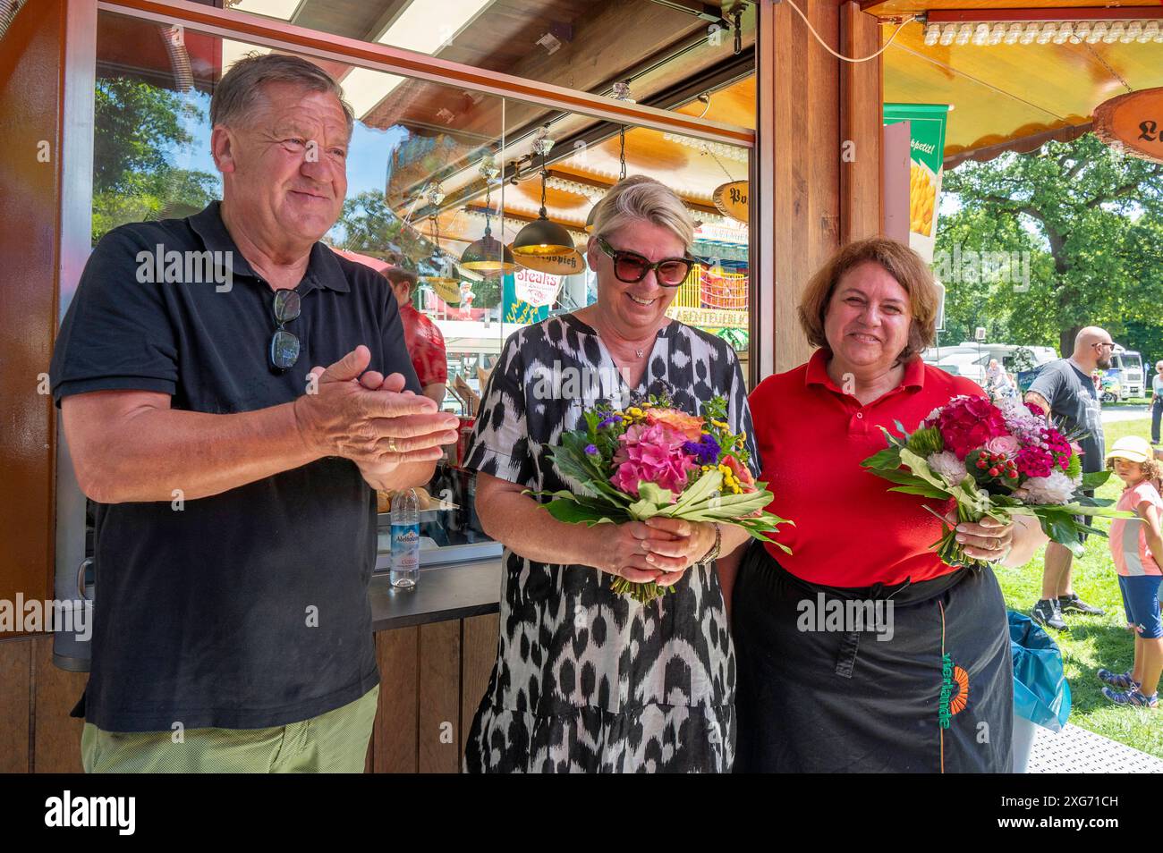Muenchen, Eroeffnung des 66. Magdalenenfestes im Koeniglichen ...