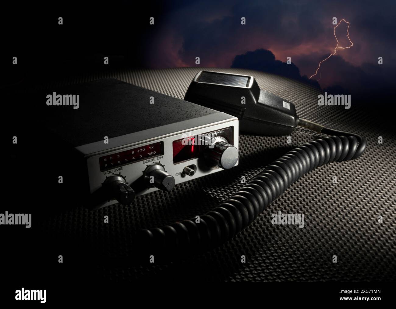 Cb radio and speaker hi-res stock photography and images - Alamy