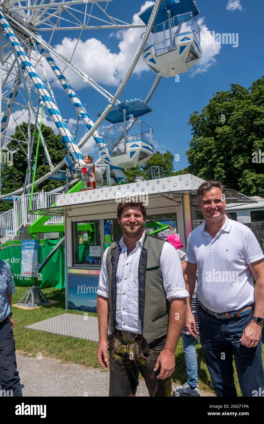 Muenchen, Eroeffnung des 66. Magdalenenfestes im Koeniglichen ...