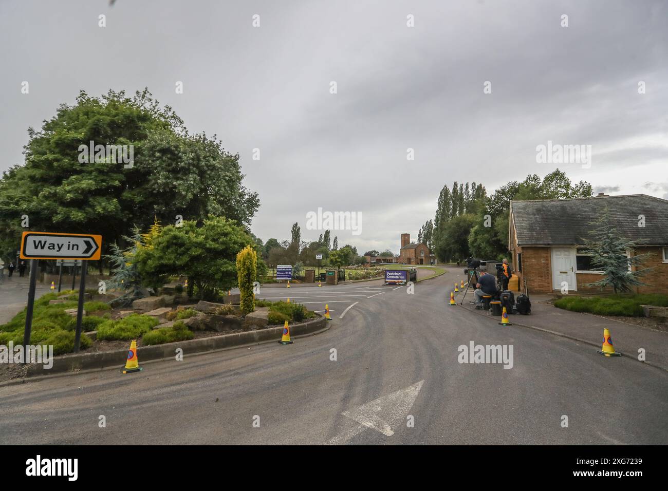 Preparations take place ahead of Rob Burrow CBE Funeral at Pontefract ...