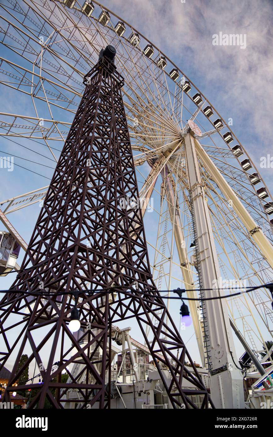 Paris, France. 6th July, 2023. The Ferris wheel by Marcel Campion ...