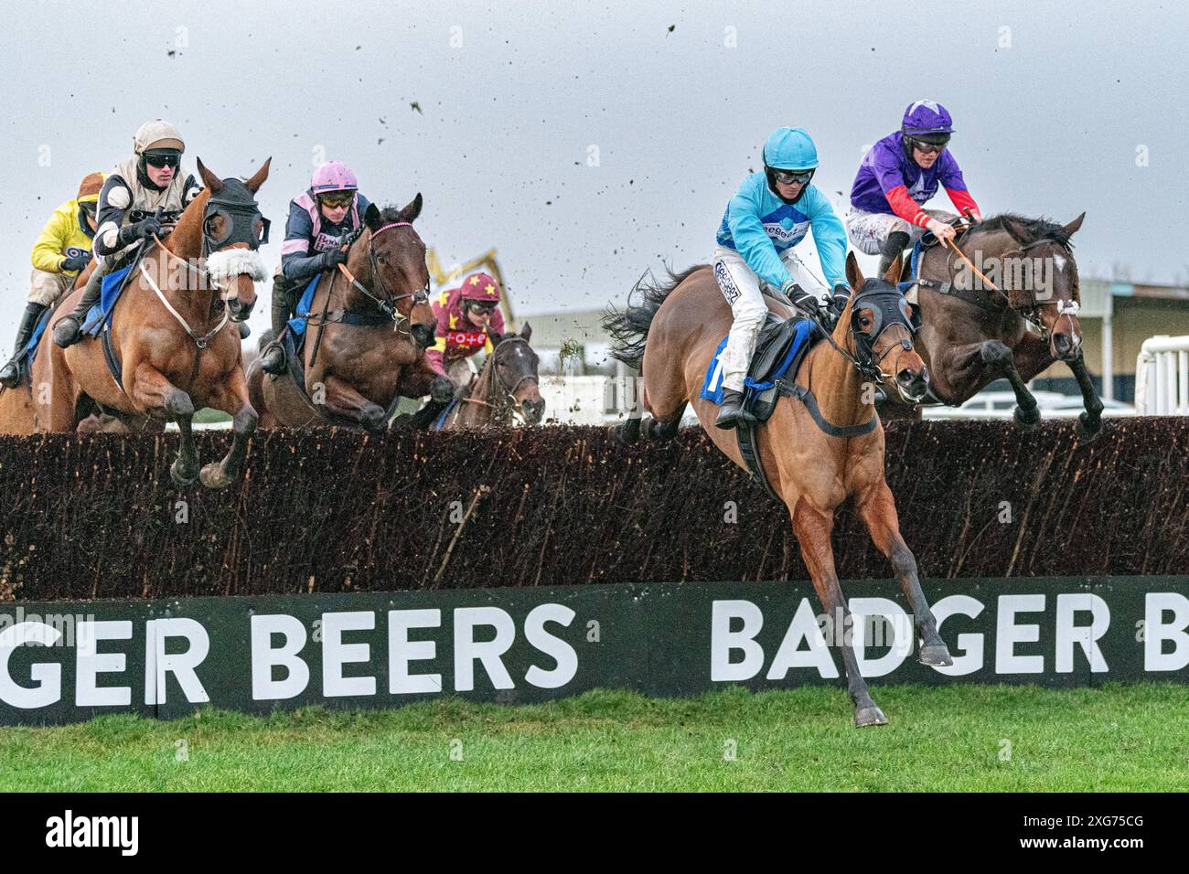 Race 8 at Wincanton Racecourse, January 8th 2022 Stock Photo - Alamy
