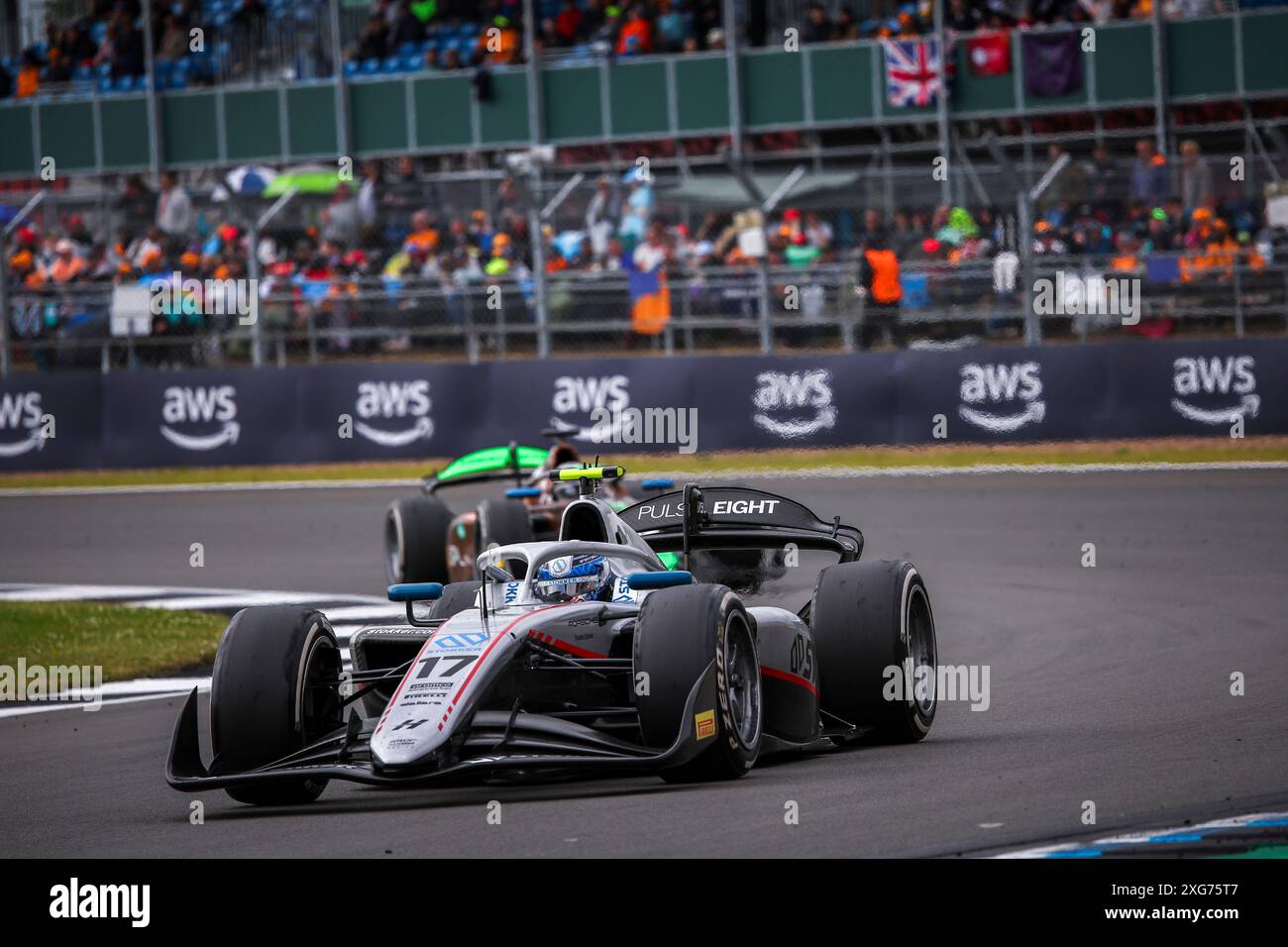 17 ARON Paul (est), Hitech Pulse-Eigt, Dallara F2 2024, action during ...