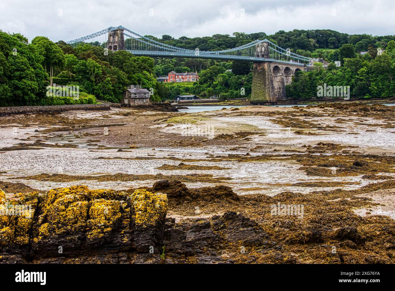 Menai Bridge, Anglesey, North Wales, United Kingdom Stock Photo - Alamy