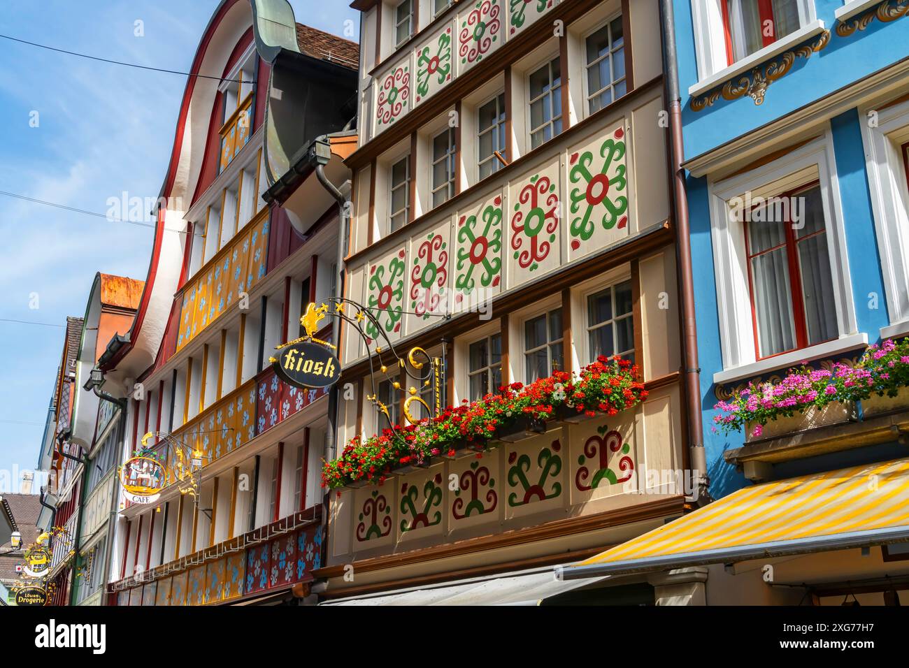 Appenzell is the traditional Swiss village famous for picturesque ...