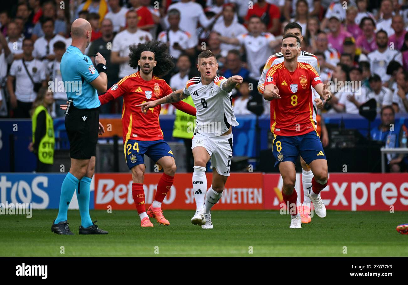 Fussball, Europameisterschaft, EURO 2024, Viertelfinale, MHP-Arena ...