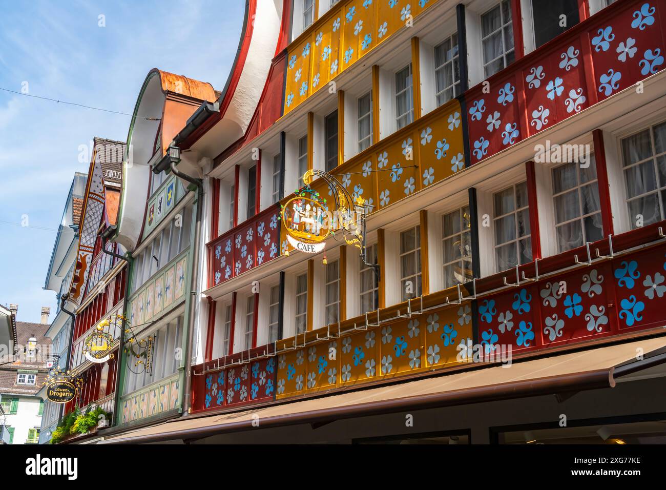 Appenzell is the traditional Swiss village famous for picturesque ...