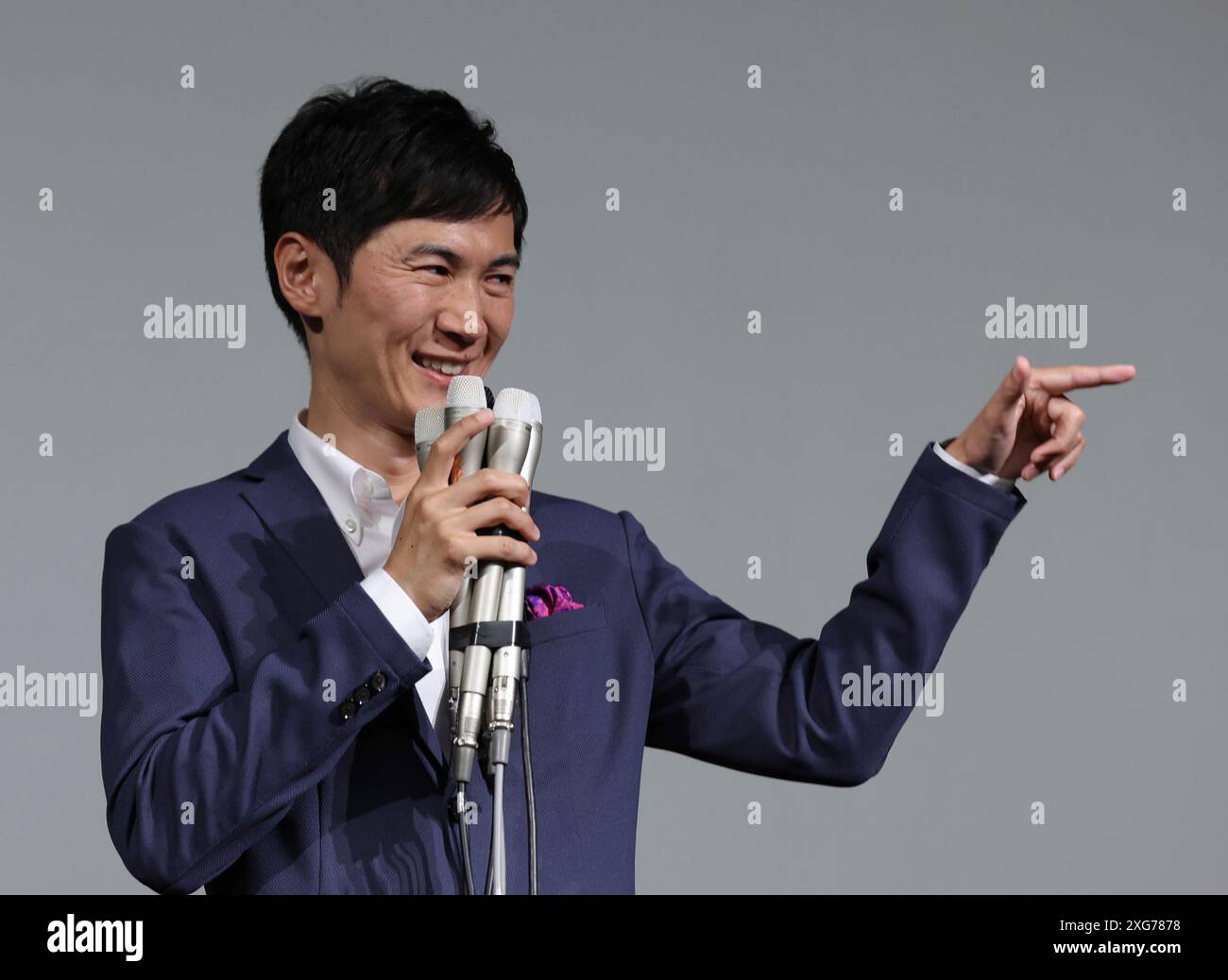 Shinji Ishimaru, a candidate in the Tokyo Gubernatorial Election, ended ...