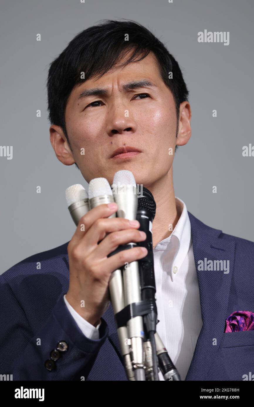 Shinji Ishimaru, a candidate in the Tokyo Gubernatorial Election, ended ...