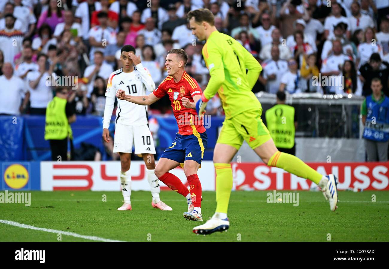 Fussball, Europameisterschaft, EURO 2024, Viertelfinale, MHP-Arena ...