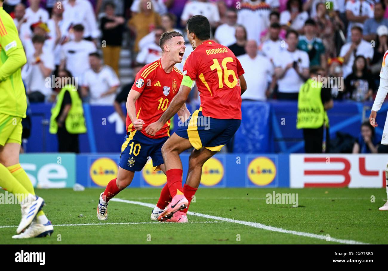 Fussball, Europameisterschaft, EURO 2024, Viertelfinale, MHP-Arena ...