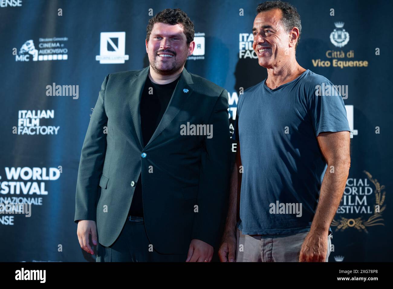 Vico Equense, Italy. 6th July 2024. SOCIAL WORLD FILM FESTIVAL 2024 ...